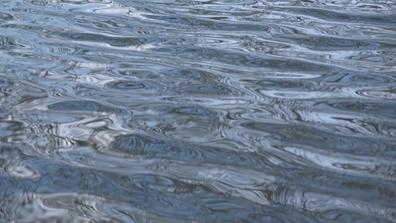 Light Dancing on Water Waves - Free Stock Video