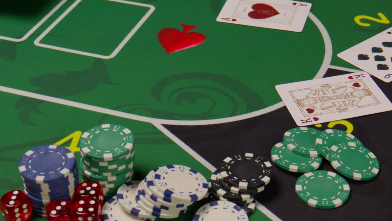 Hands Dealing Poker Cards - Free Stock Video