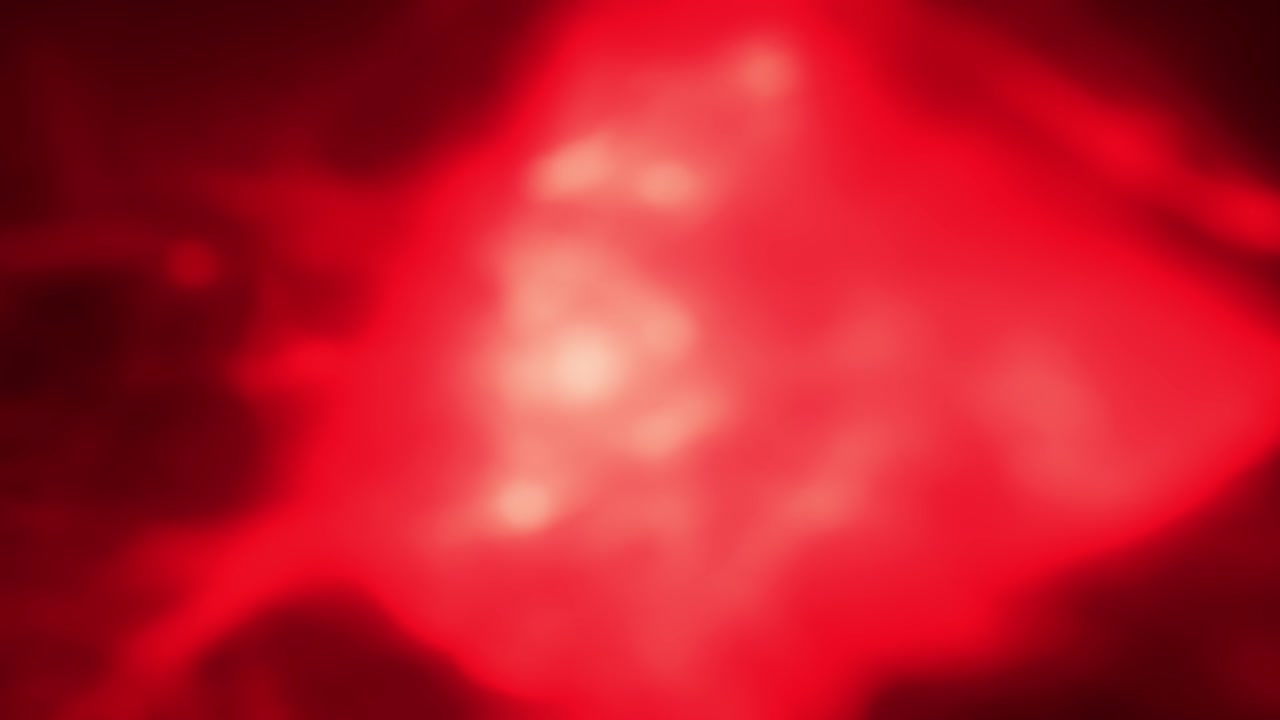 Red Glowing Figures - Free Stock Video