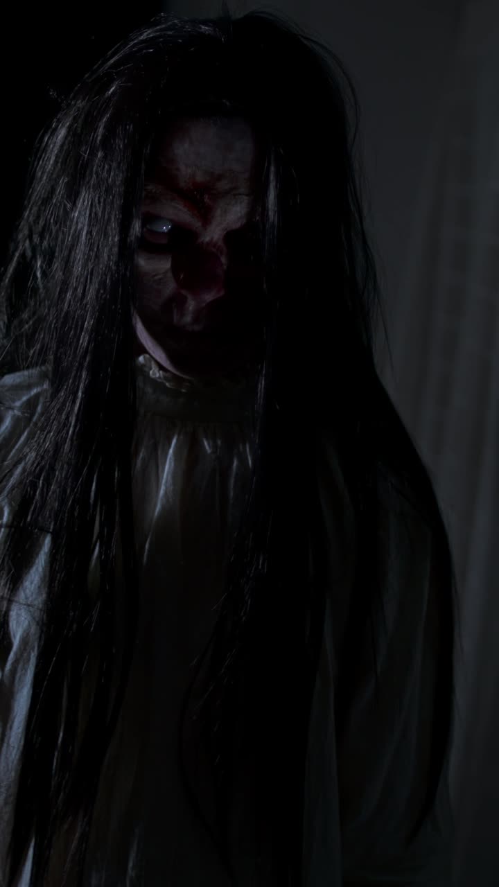 Dark Monster Cosplay Scene - Free Stock Video