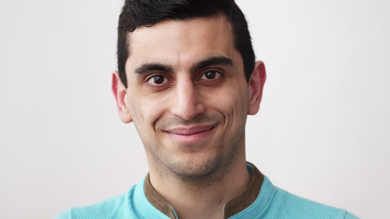 Man smiling brightly - Free Stock Video