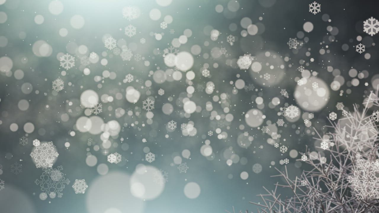 Floating snow particles, Christmas concept - Free Stock Video