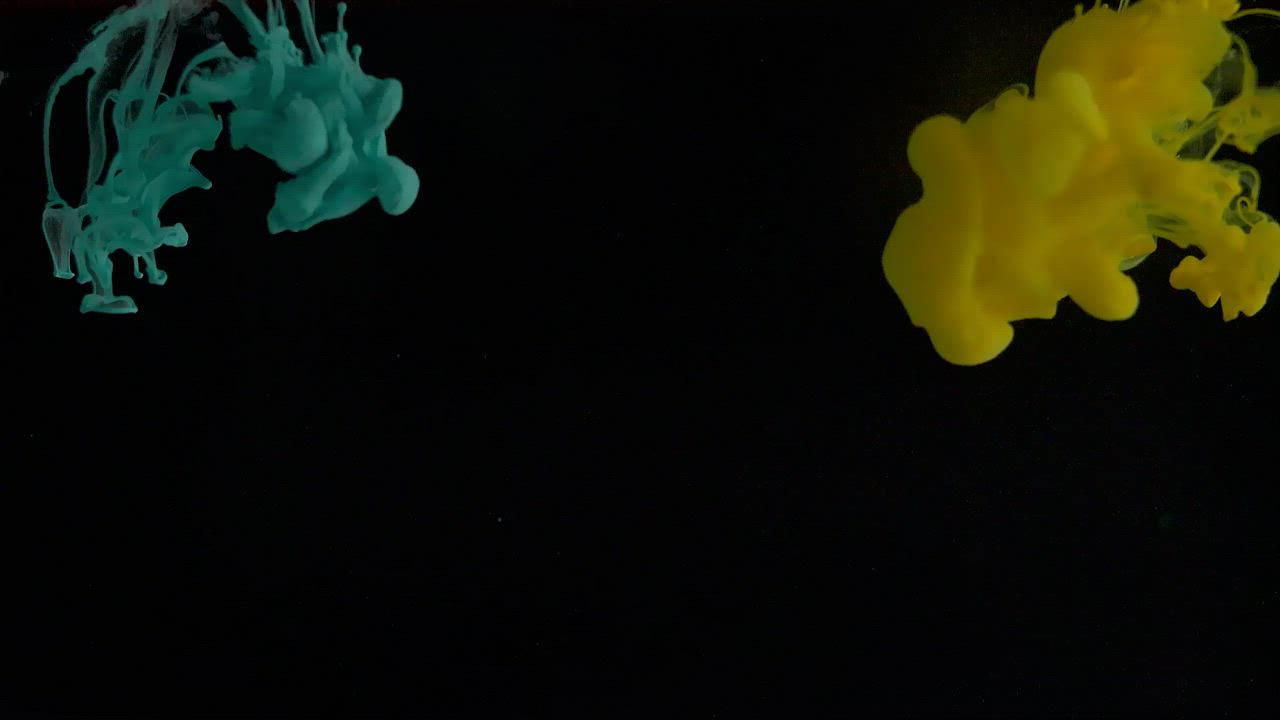 Ink moving in water - Free Stock Video