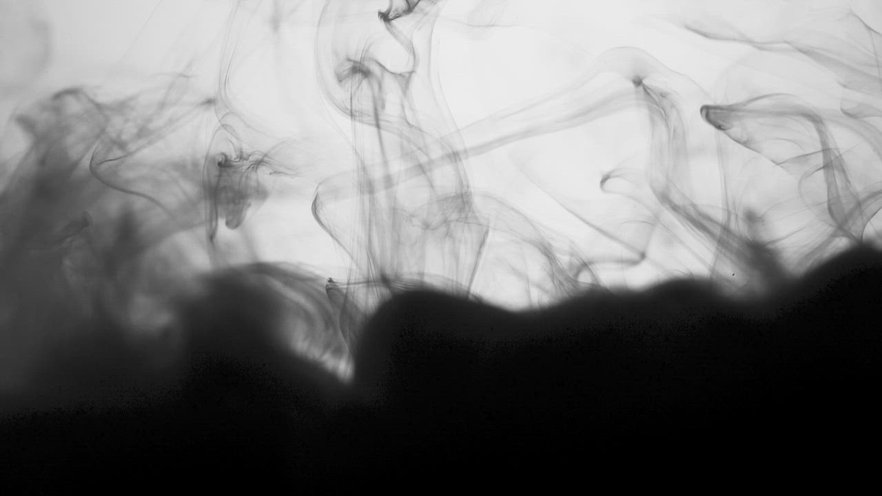Black ink underwater - Free Stock Video