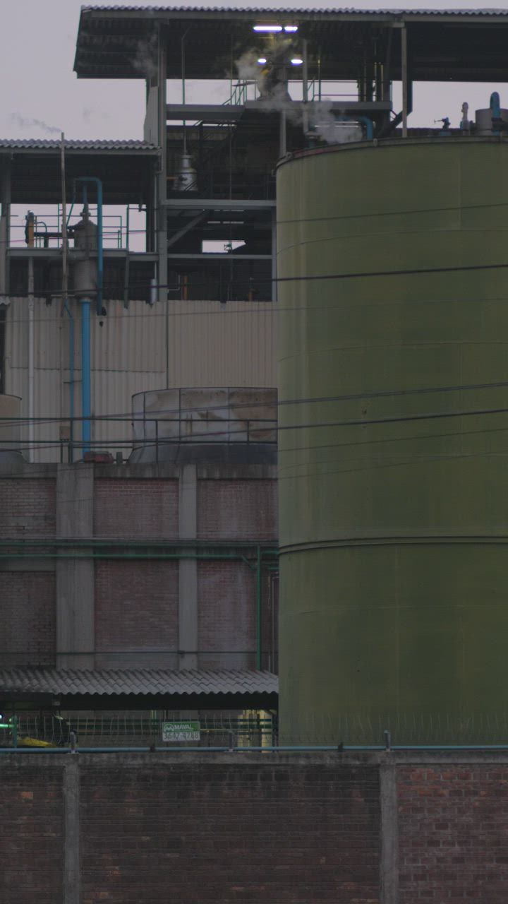 Factory smoke - Free Stock Video