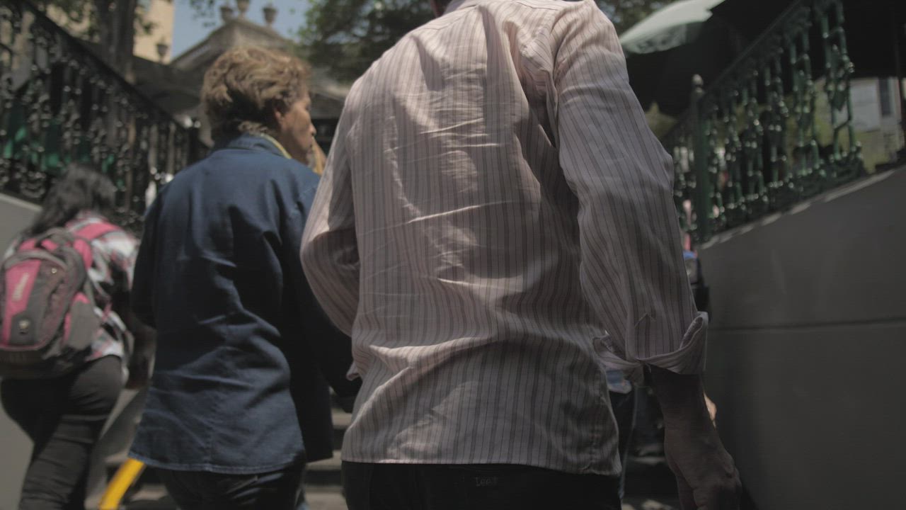 People getting out of the subway station - Free Stock Video