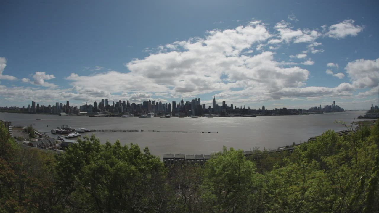 Wide shot of New York - Free Stock Video