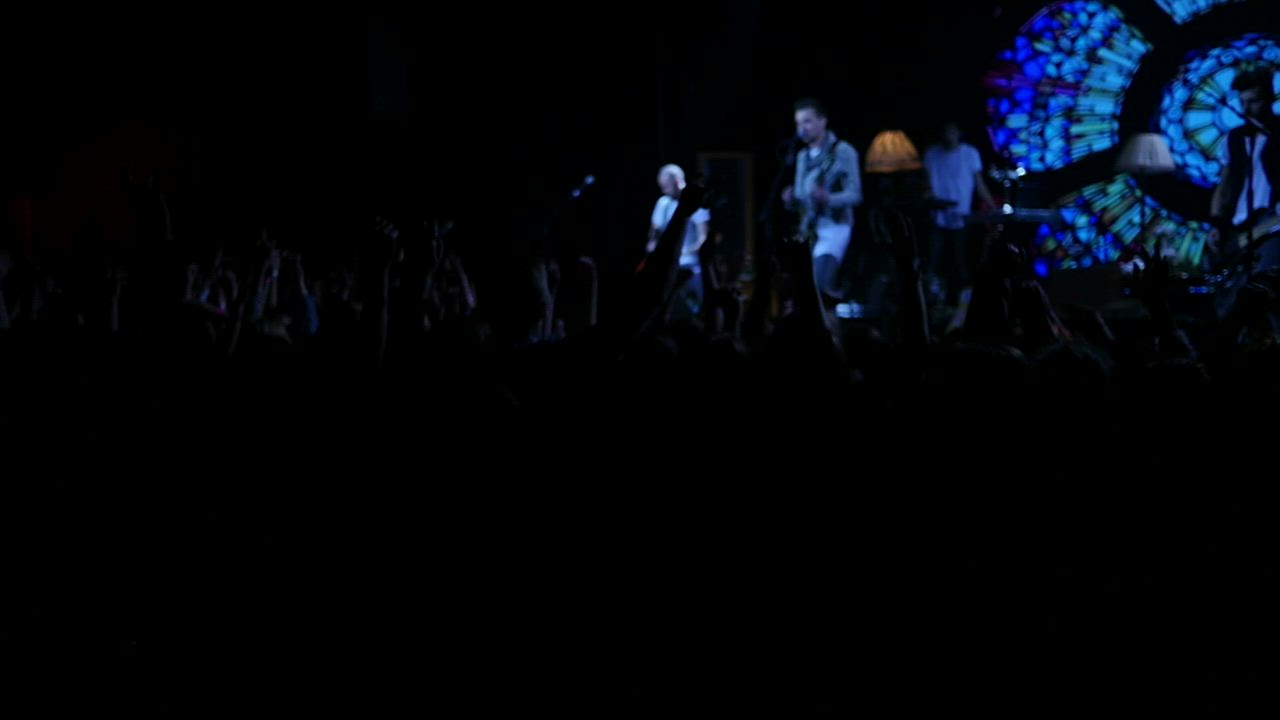 Crowd jumping at a music concert - Free Stock Video