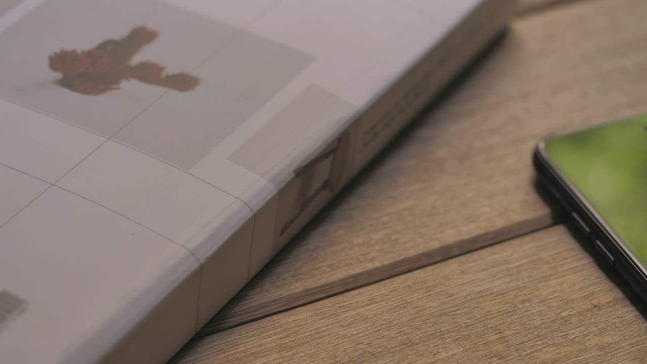 Smartphone and book - Free Stock Video