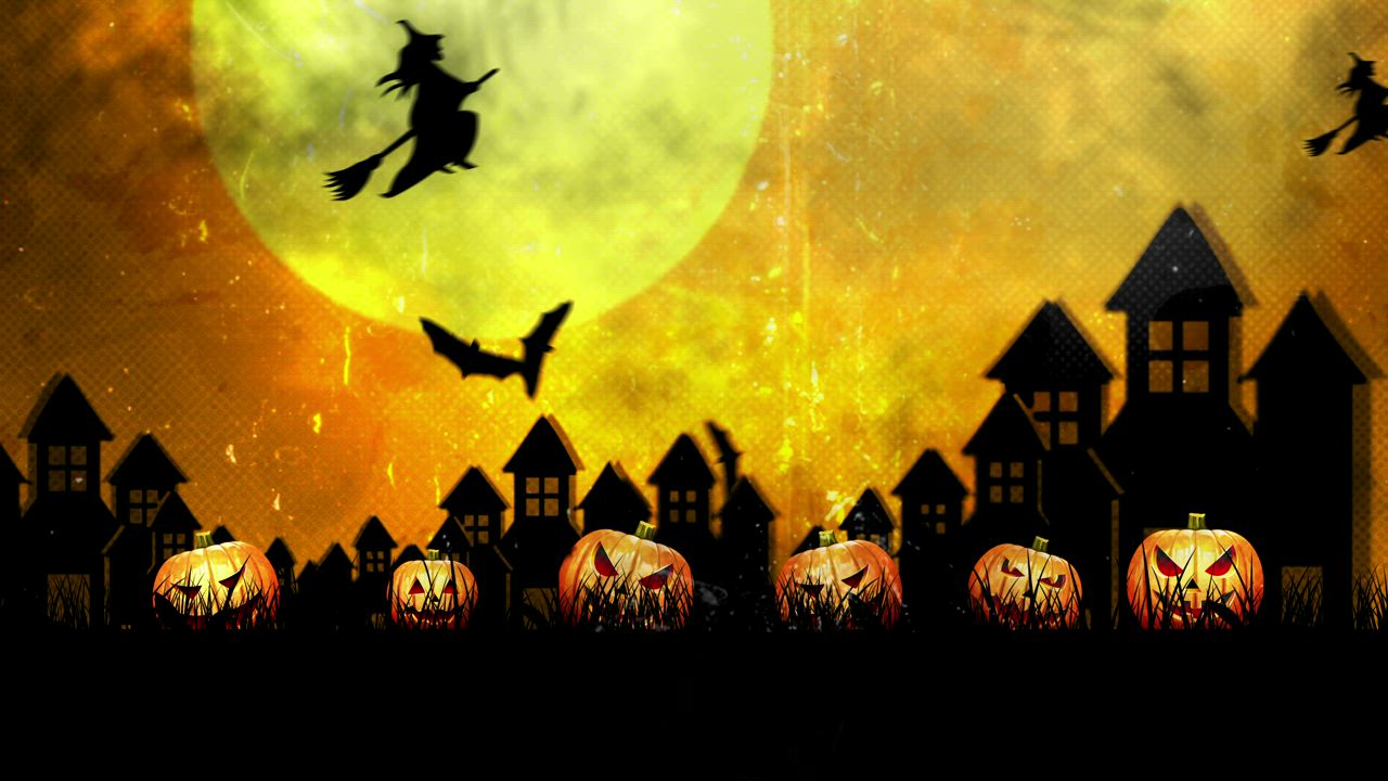 Halloween atmosphere, animation - Free Stock Video