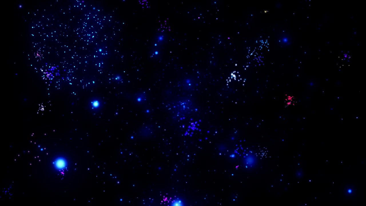 Digital fireworks - Free Stock Video