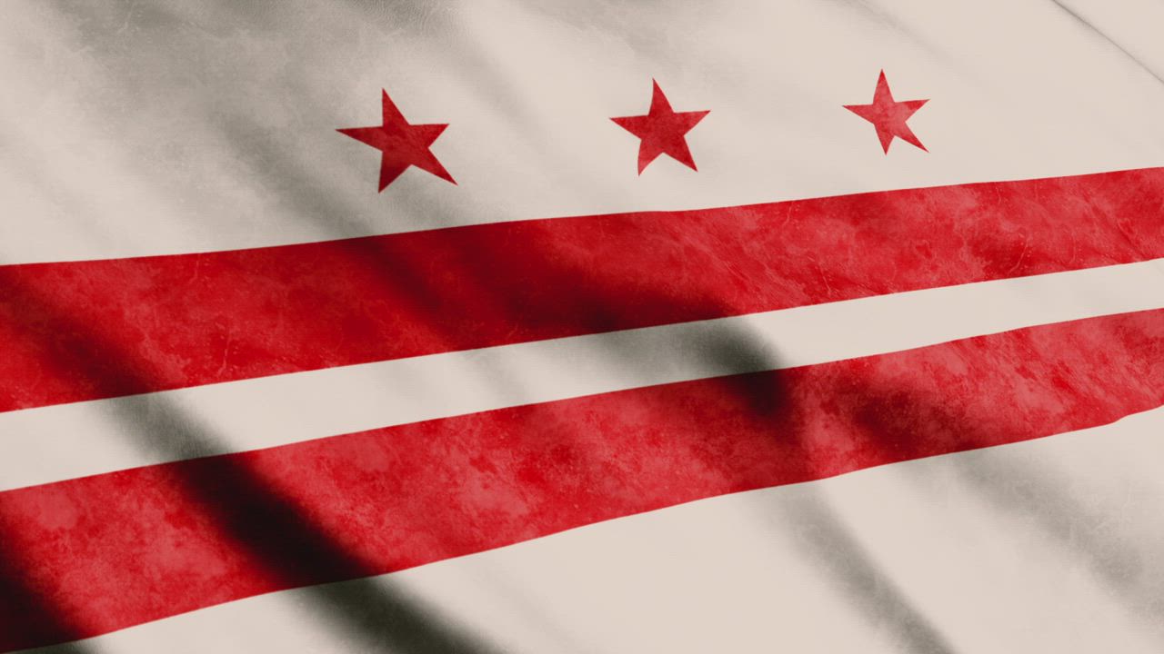 Washington state flag - Free Stock Video