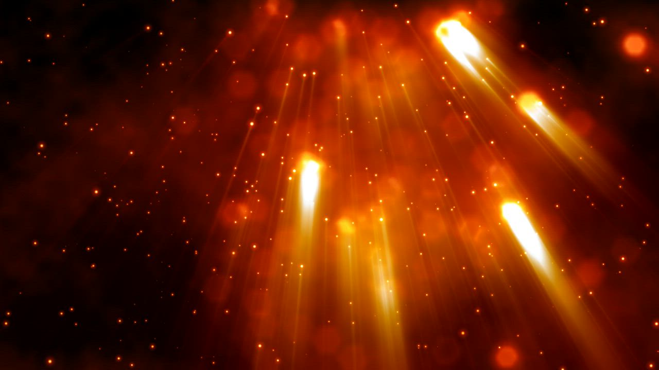 Background red hot particles video - Free Stock Video