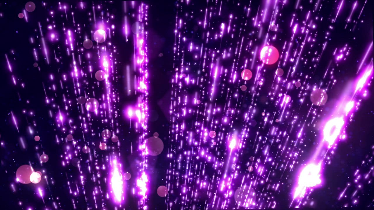 Purple neon lights - Free Stock Video