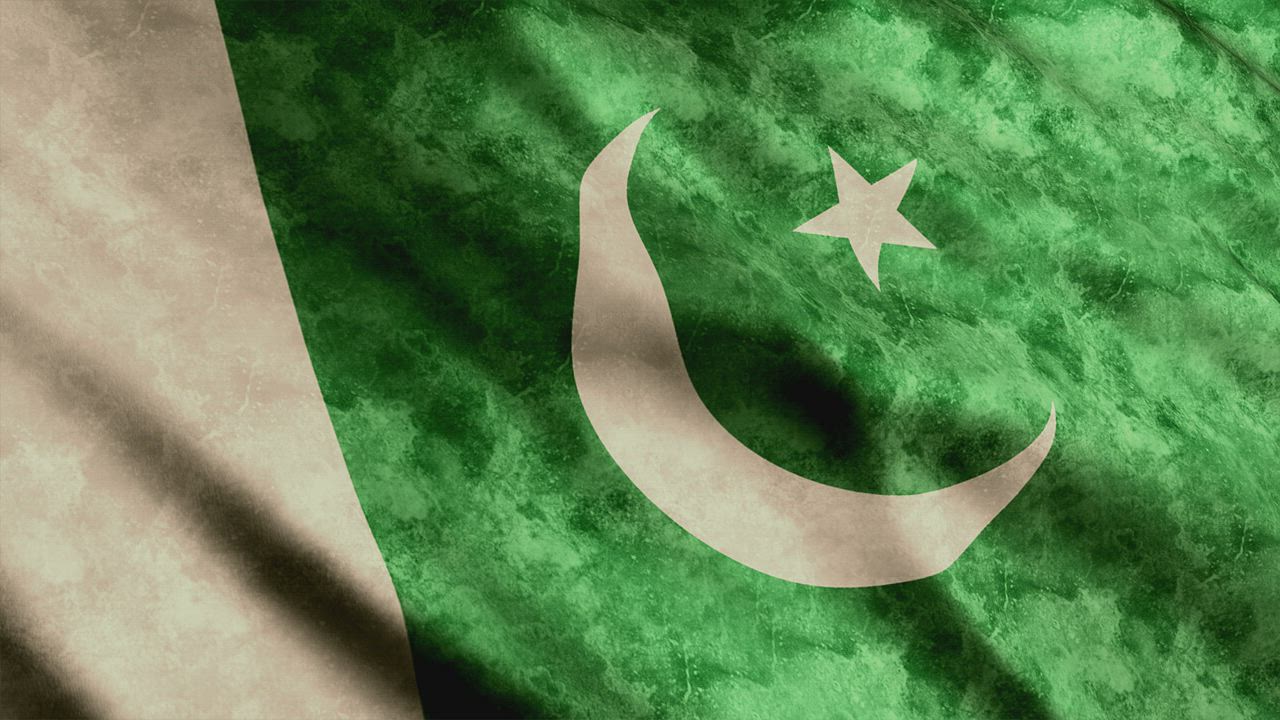 Old Pakistan flag - Free Stock Video