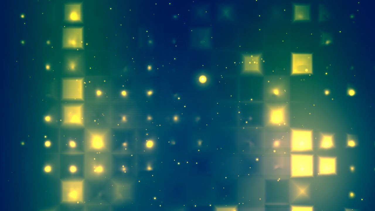 Square blinking lights wall - Free Stock Video