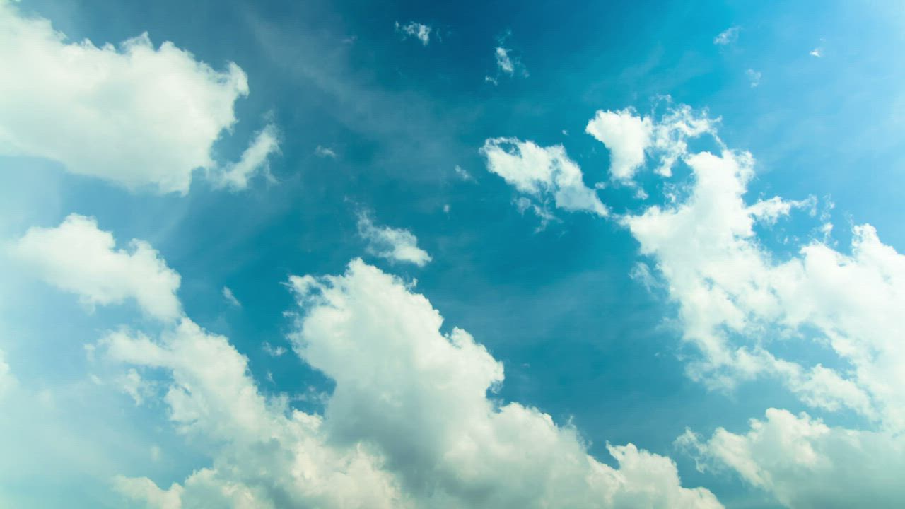 Small cloud formations in Malaysia - Free Stock Video