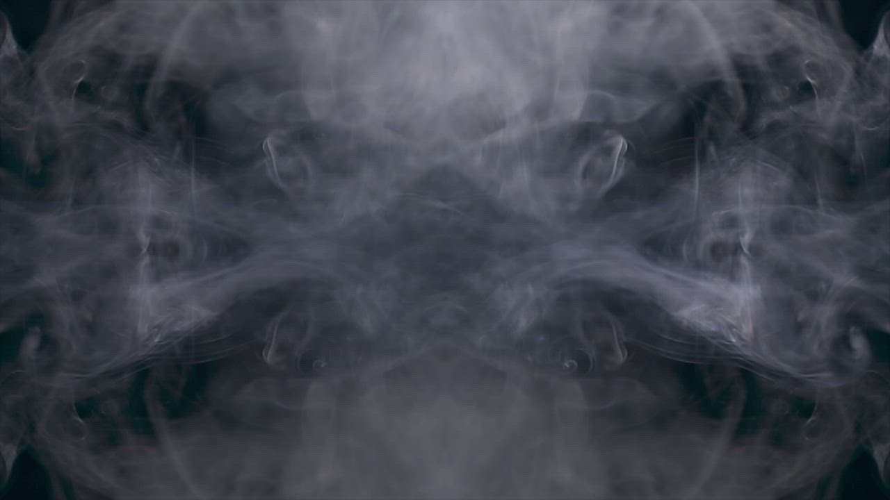 Smoke blowing around mirrors - Free Stock Video