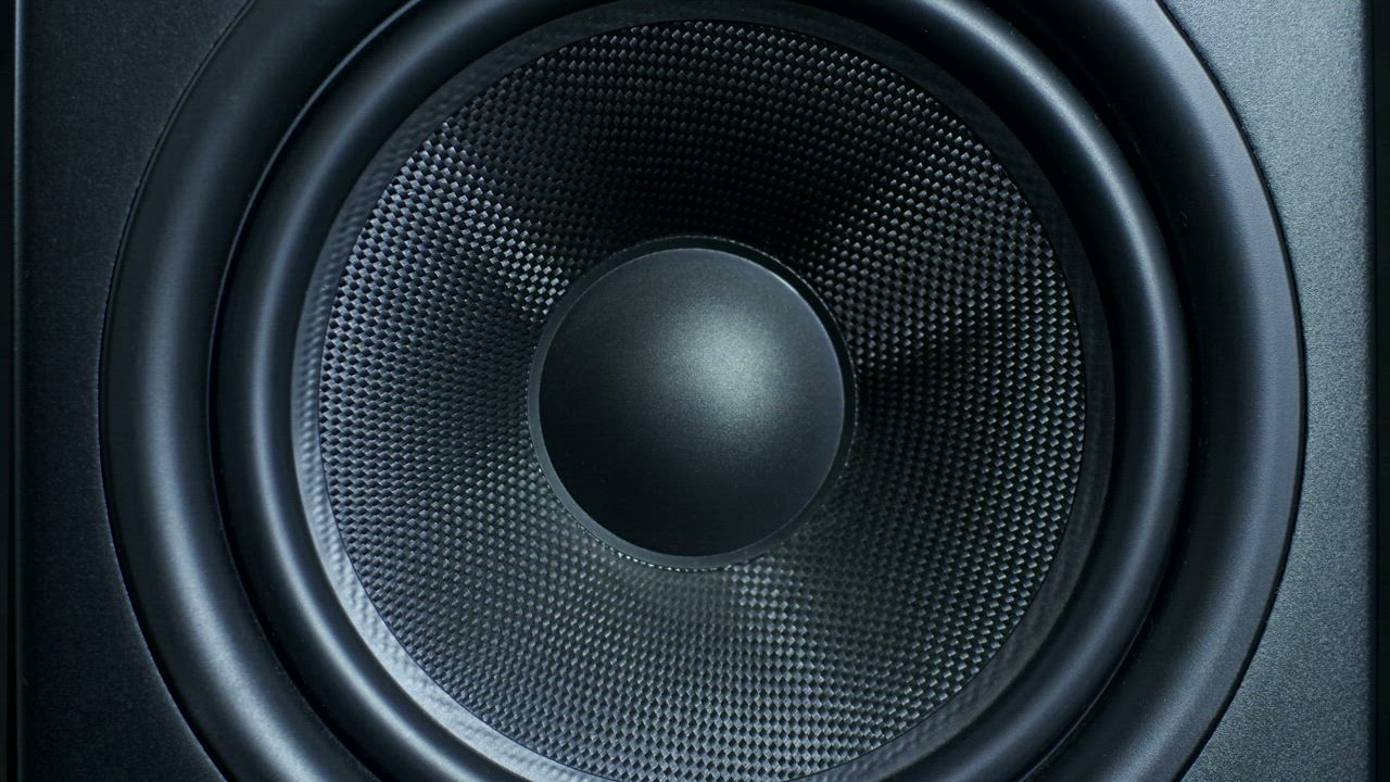 Speaker vibrating - Free Stock Video