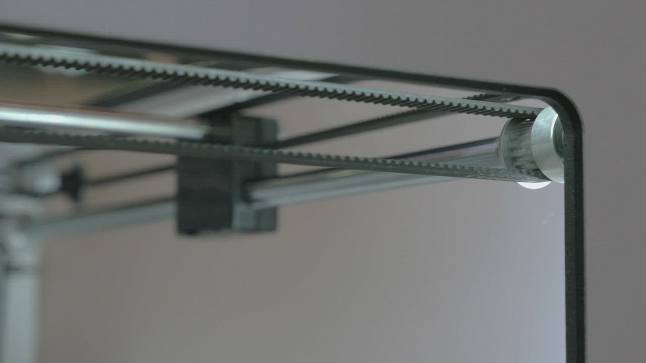 Moving parts inside a 3D Printer - Free Stock Video