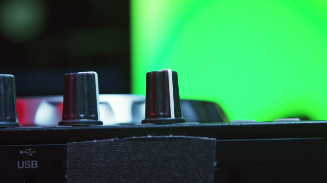 Mixer buttons and controls - Free Stock Video
