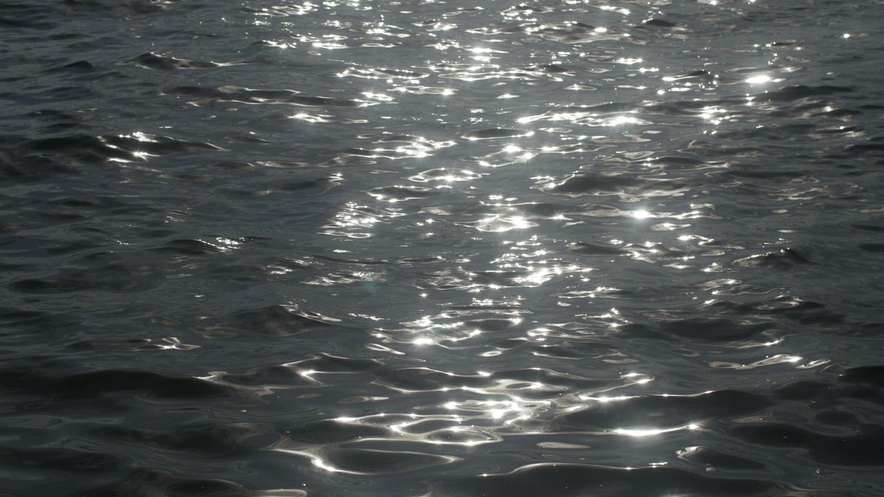 Silver ripples on the coast - Free Stock Video