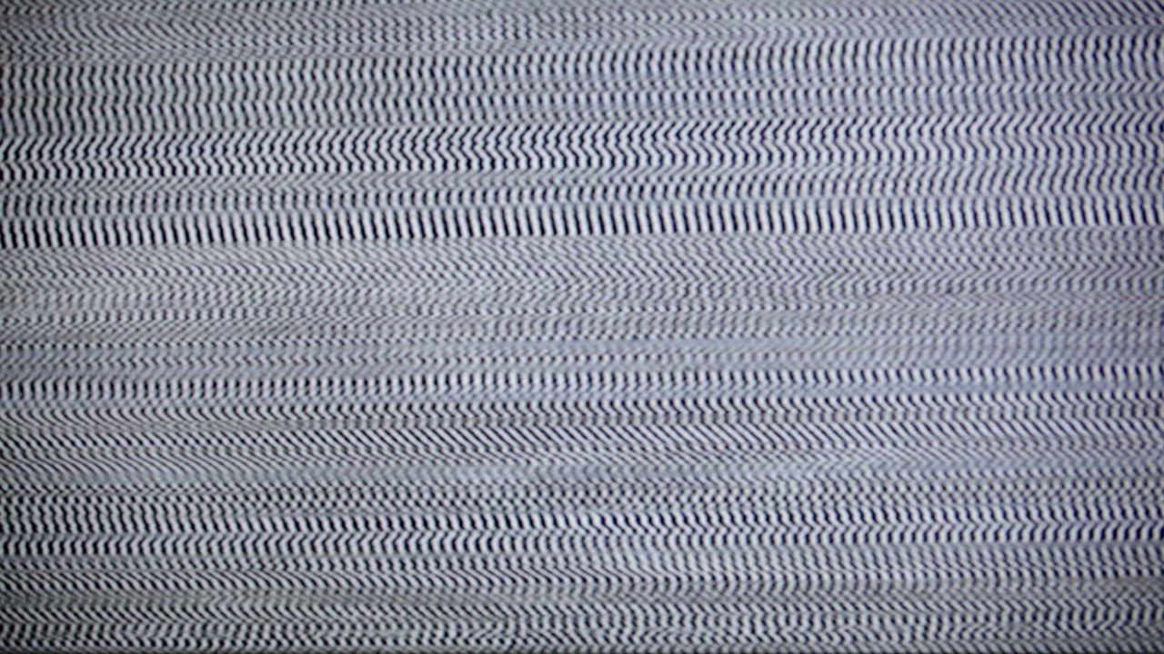 White static on a TV - Free Stock Video