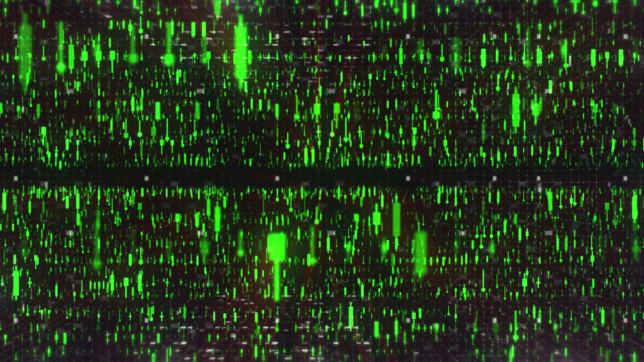 Investment indicators, 3D animation - Free Stock Video