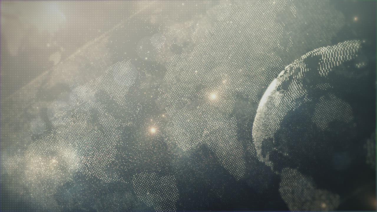 3D animation news intro background - Free Stock Video