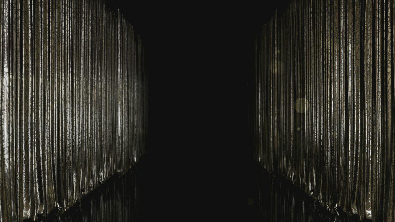 Dark stage curtains, loop video - Free Stock Video
