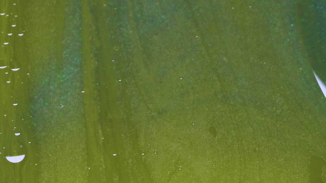 Green liquid texture - Free Stock Video