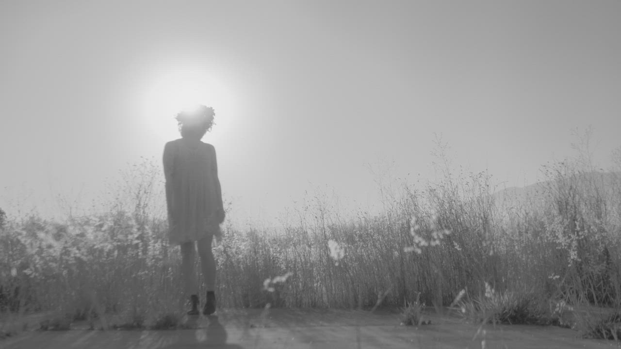 Women dancing against the light in the countryside - Free Stock Video