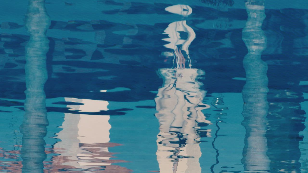 Waves of water in motion - Free Stock Video