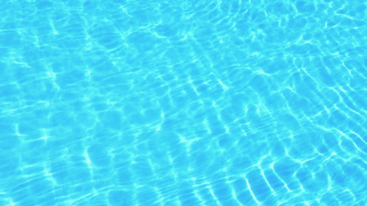Swimming pool water texture - Free Stock Video