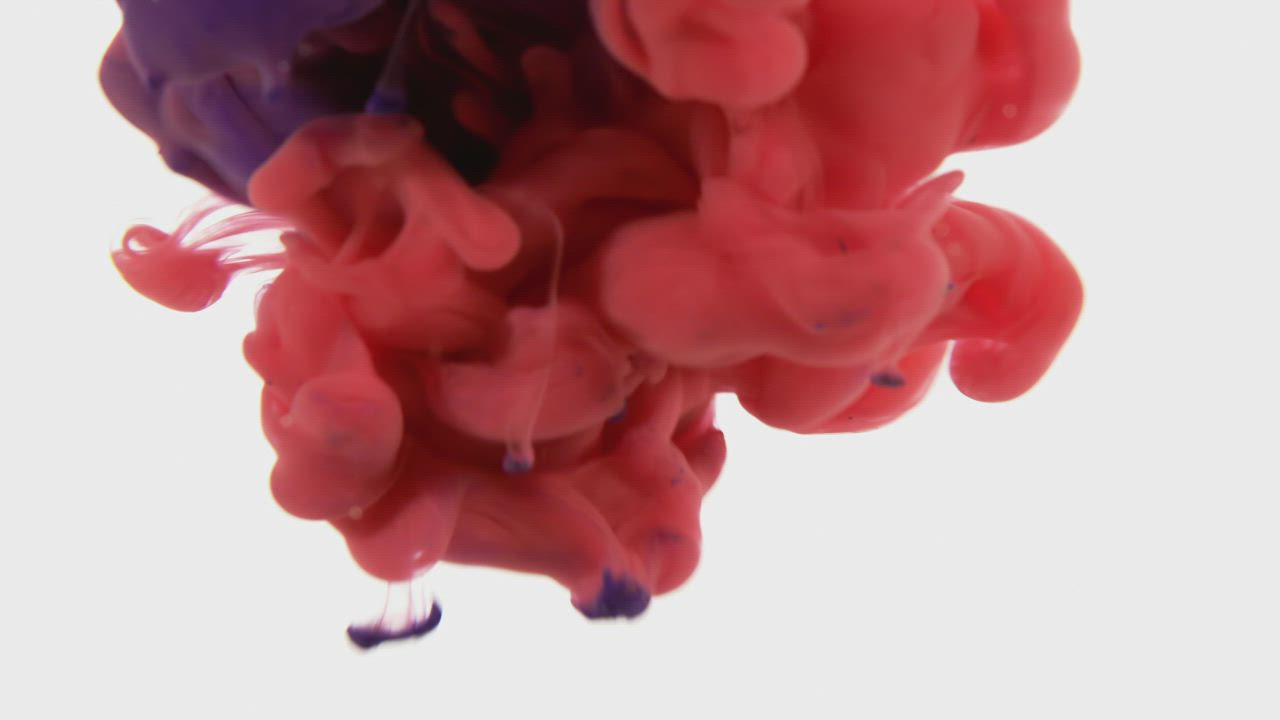 Red and purple fluids - Free Stock Video