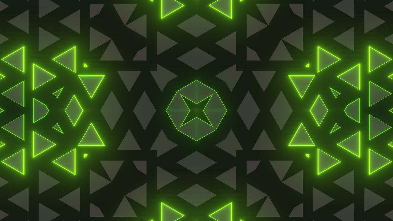 Geometric shapes and moving patterns - Free Stock Video