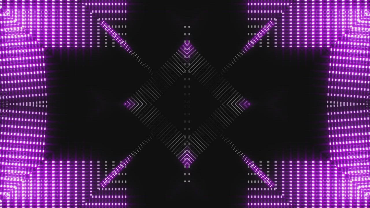 Screen with a purple light sequence in a prism - Free Stock Video