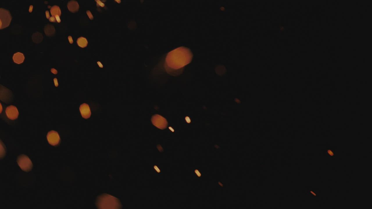 Red particles falling - Free Stock Video