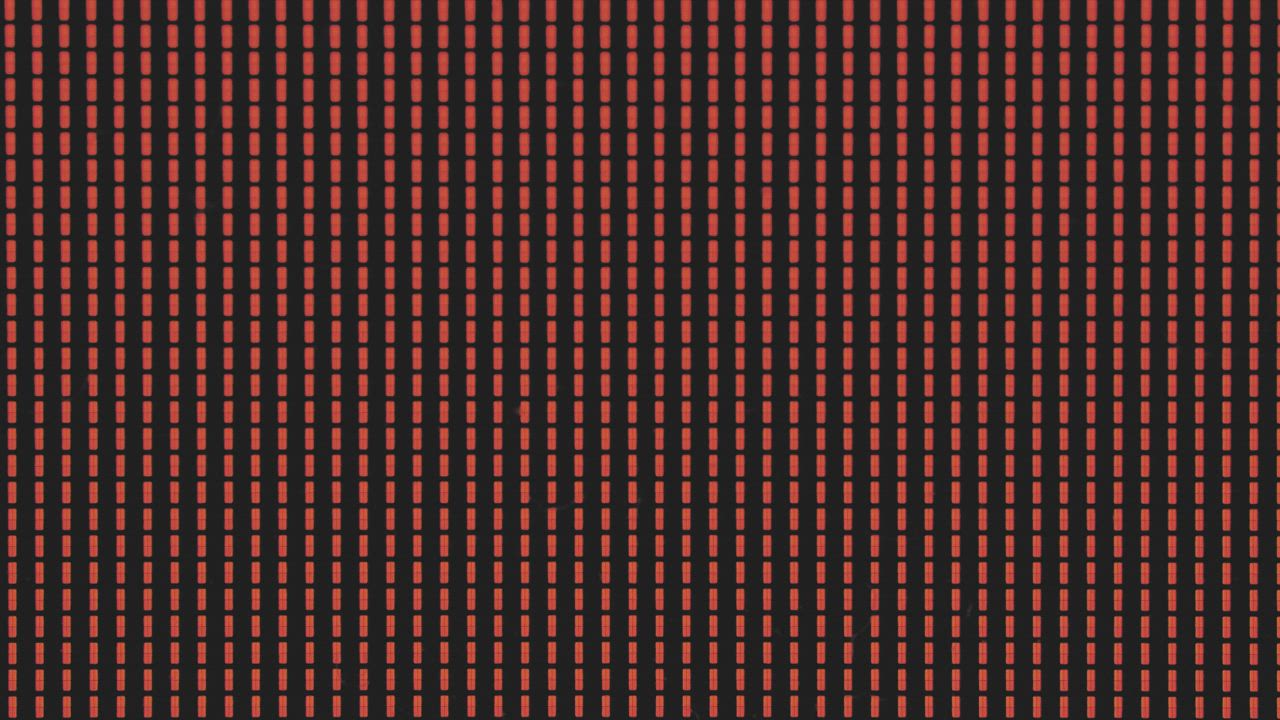 RGB light pattern of a display in detail - Free Stock Video