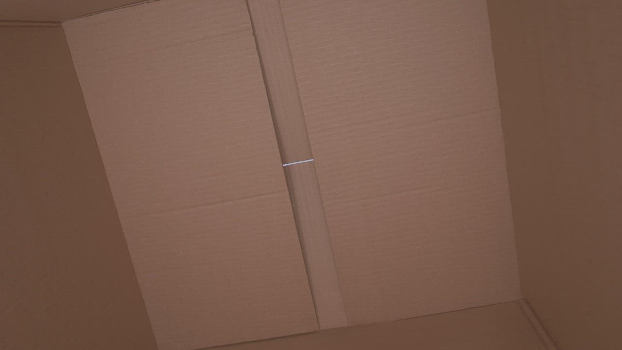 Woman opening a box with a Christmas gift - Free Stock Video