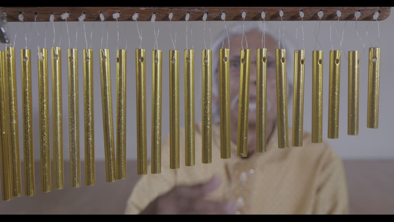 Indian percussion musician performing - Free Stock Video