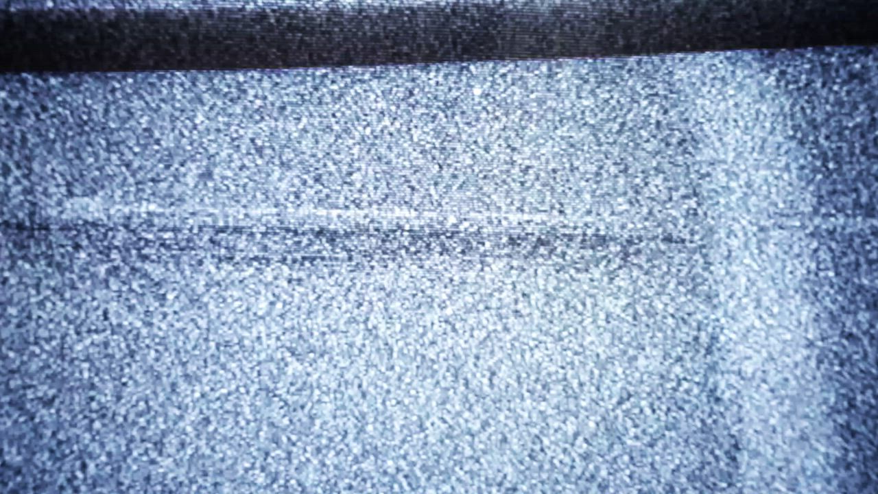 Static of a television - Free Stock Video
