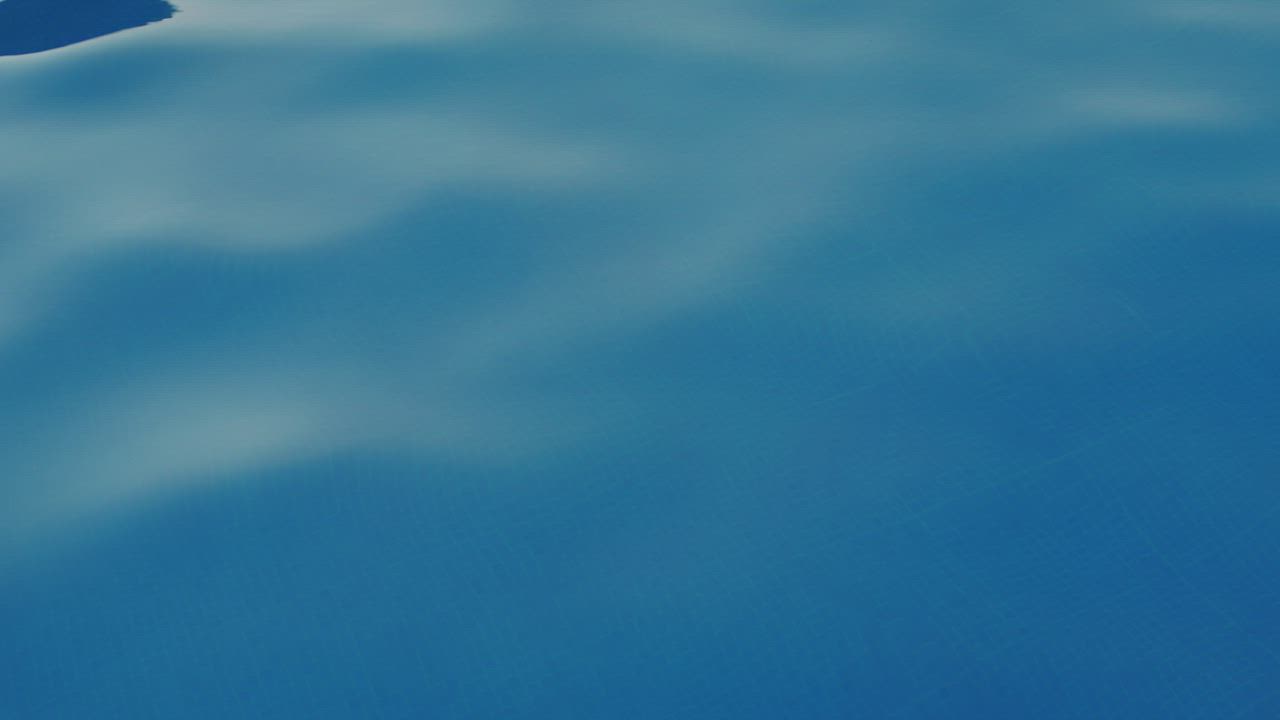 Texture of water moving in a swimming pool - Free Stock Video