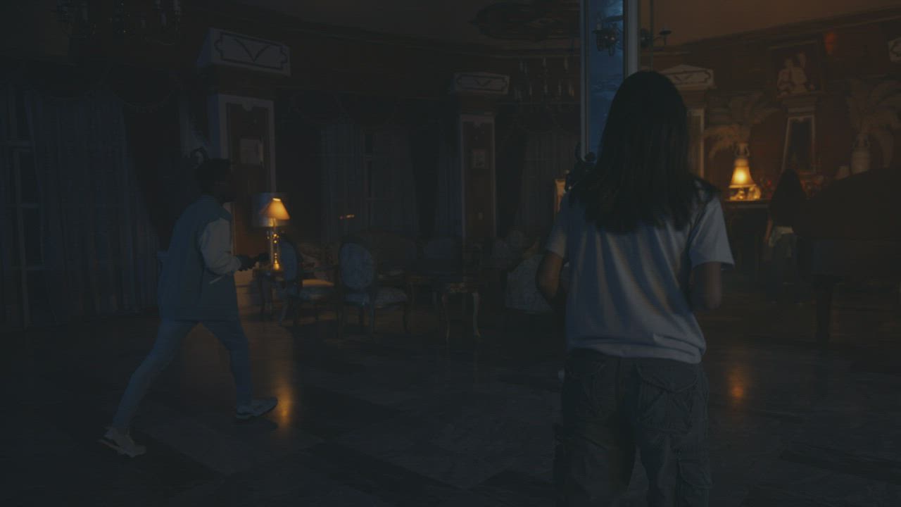 Friends helping their possessed friend in a haunted house - Free Stock ...