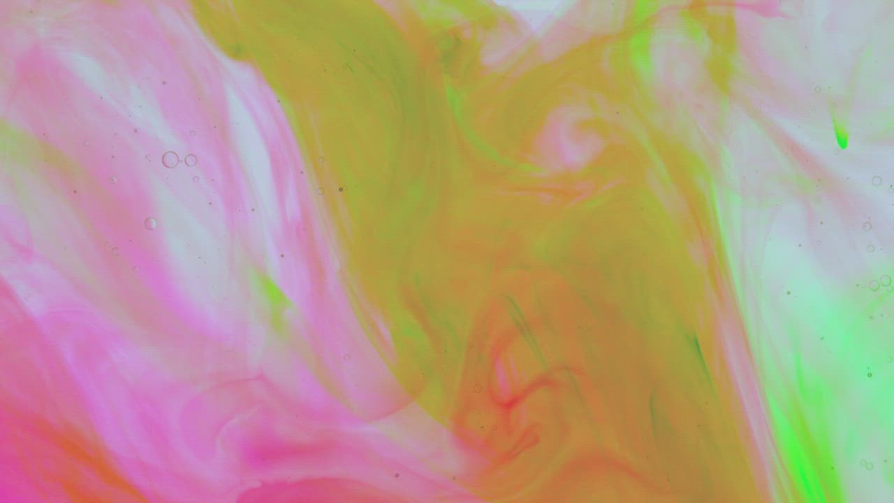 Abstract shot of ink flowing in liquid - Free Stock Video