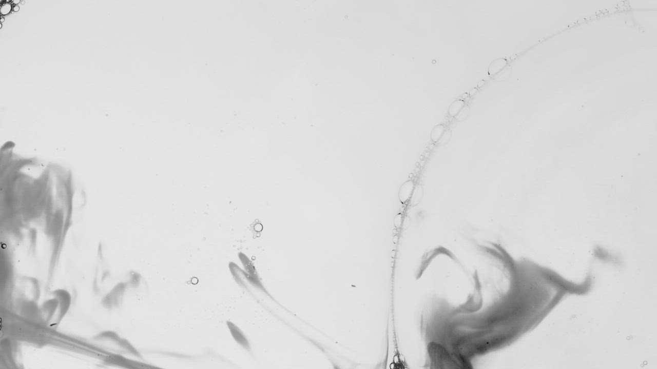 Black and white texture of a bubbling liquid with dark ink - Free Stock ...