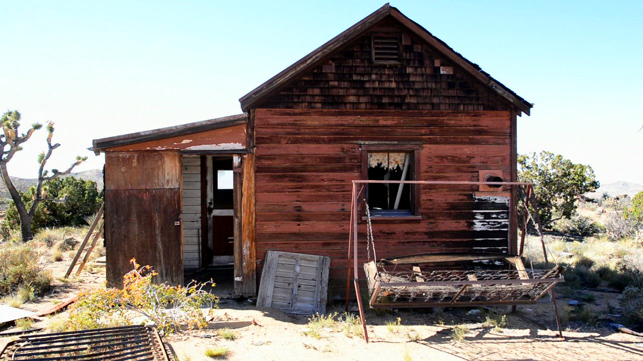 Swing moving alone in a haunted house - Free Stock Video