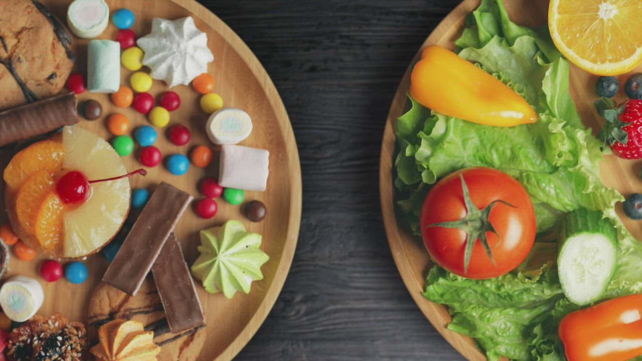 Different snack options - Free Stock Video