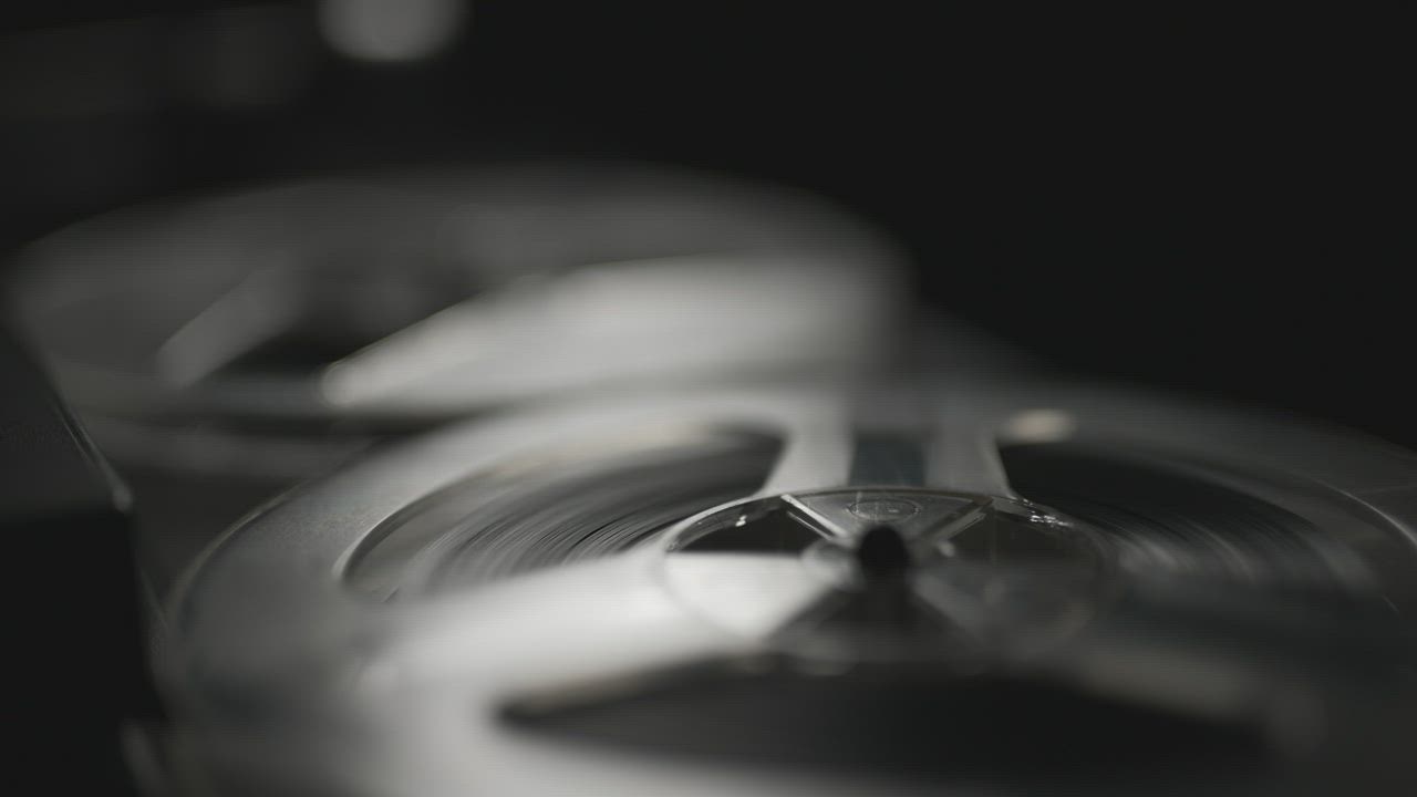 Recording on a tape - Free Stock Video