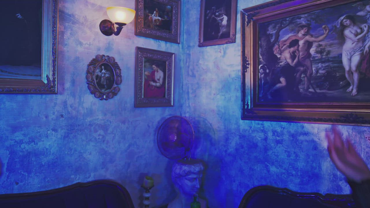 Woman dancing at a party in a fancy place - Free Stock Video